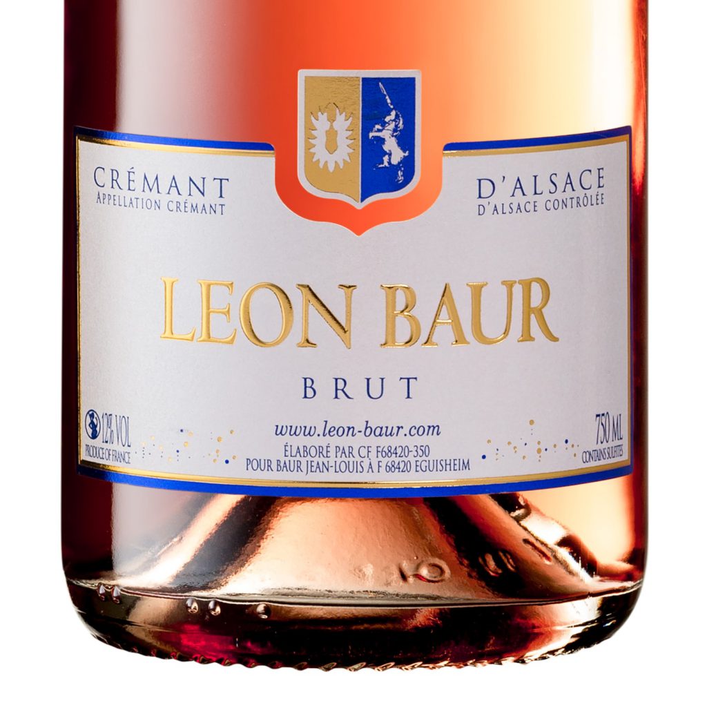 CRÉMANT D’ALSACE BRUT ROSÉ - Maison LÉON BAUR